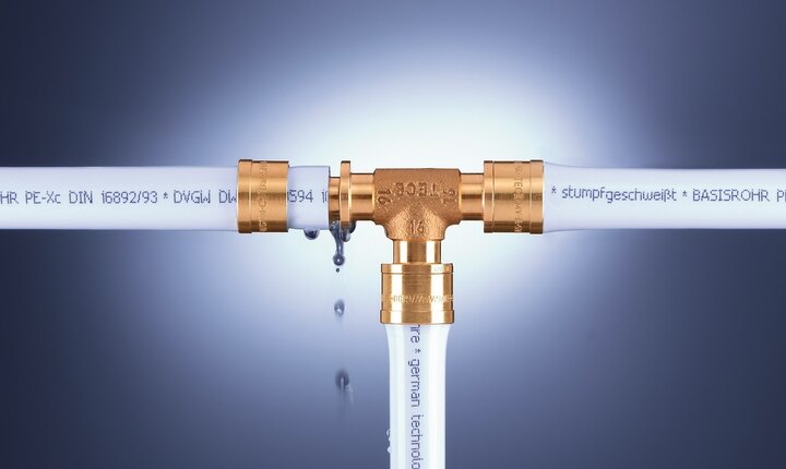 TECEflex Rohrsystem mit Schiebehülsen | TECE