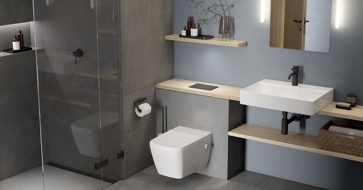 Madal WC-poti raam annab disainis rohkem vabadust | TECE Estonia