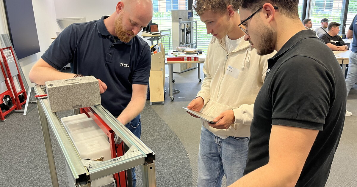 300 angehende Handwerker besuchen die Azubi-Woche | TECE