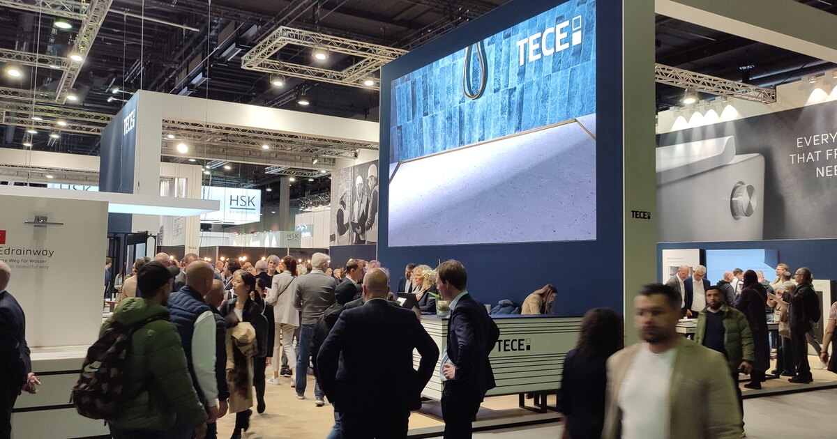 ISH Frankfurt 2025: Innovation trifft Praxis! | TECE Schweiz